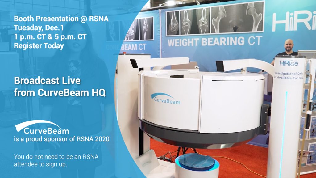 Booth Presentations @ RSNA - HiRise Floor Demos - CurveBeam AI