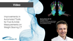CurveBeam AI - bilateral, weight bearing 3D views of the foot, ankle ...
