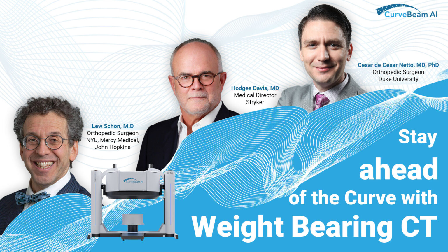 CurveBeam AI - bilateral, weight bearing 3D views of the foot, ankle ...